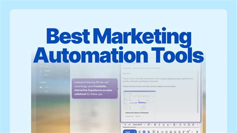 11 Best Marketing Automation Tools In 2025