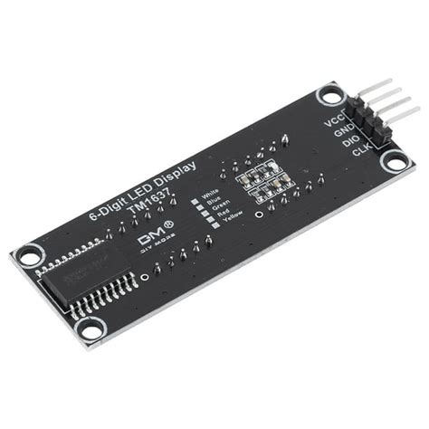 Módulo De Pantalla Led Módulo Led Digital De 036 Pulgadas Tm1637 De 6