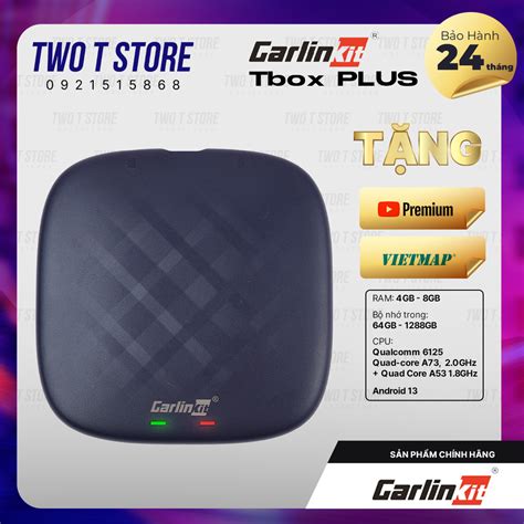 Bộ Carplay Android Box Carlinkit Tbox Ambient Tbox Plus Tặng Vietmap