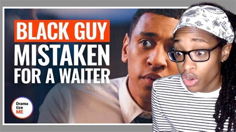 Black Guy Mistaken For A Waiter Dramatizeme Reaction Youtube