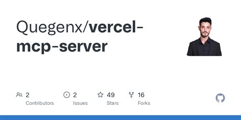 Github Quegenxvercel Mcp Server
