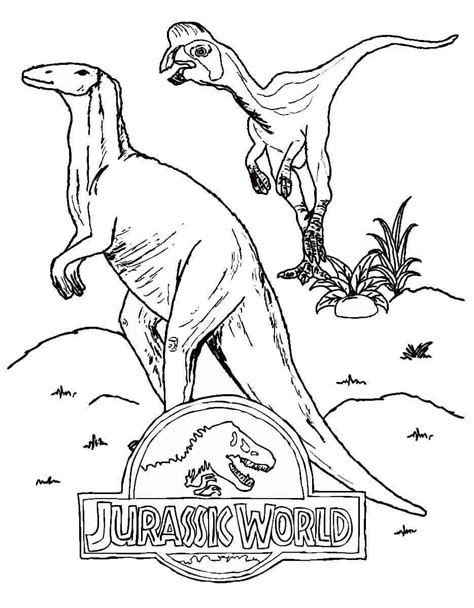 Jurassic World Coloring Pages At Genabnerblog Blog