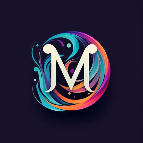 Premium Ai Image Intertwined Initials Logo For A Music Band Funky And Colorful Design