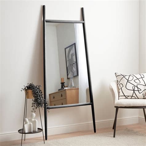 Dunelm Lara Full Length Mirror 180x70cm Black Shopstyle