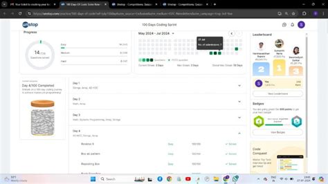 Shanmathi Chithiravel On Linkedin 100daysofcode Unstopchallenge Dsa