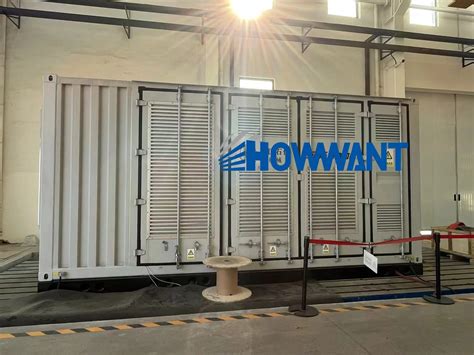 40FT Customized Prefab Power Station Modular Lithium Solar Energy Storage Battery System