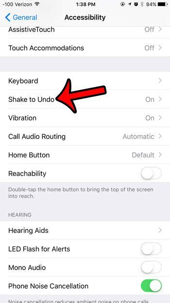 How To Disable Shake To Undo In IOS Solve Your Tech