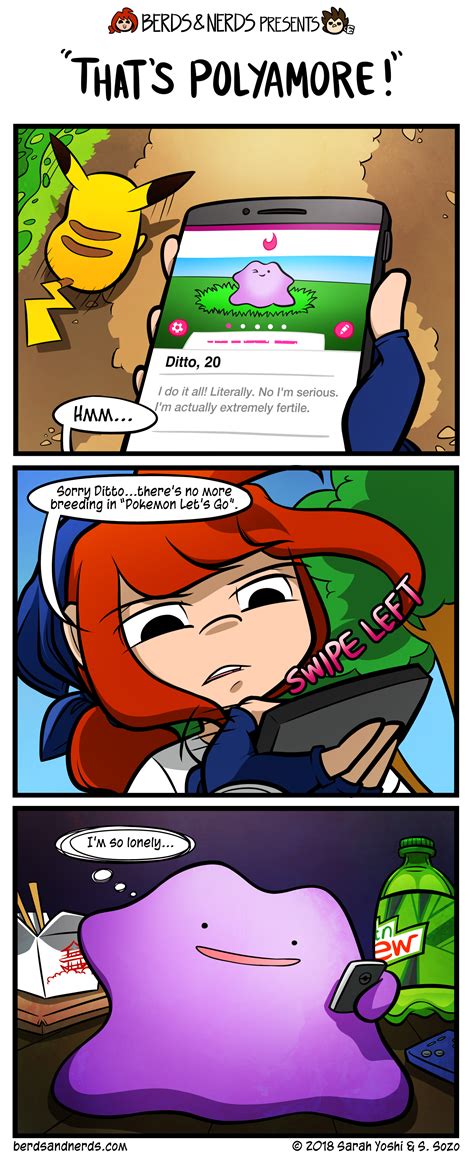 Pokemon Ditto Comics