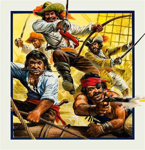 Henry Morgan El Pirata Revista De Historia Pirate Art Pirates