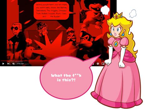 Princess Peach Gets Angry At Cj Mos Video By Sameeru On Deviantart