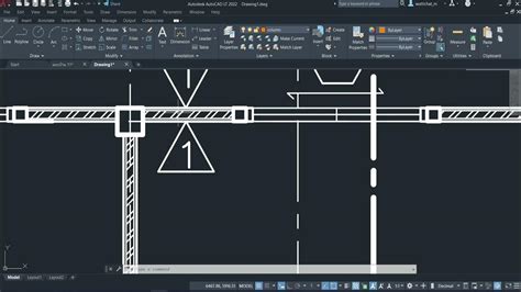 Ep9 เสาและผนัง Autocad 2022 Youtube