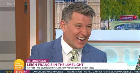 GMB S Ben Shephard Admits Racy Kiss With Keith Lemon Through 2 Inches