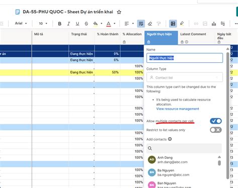 Multiple Contact List With Request Update — Smartsheet Community