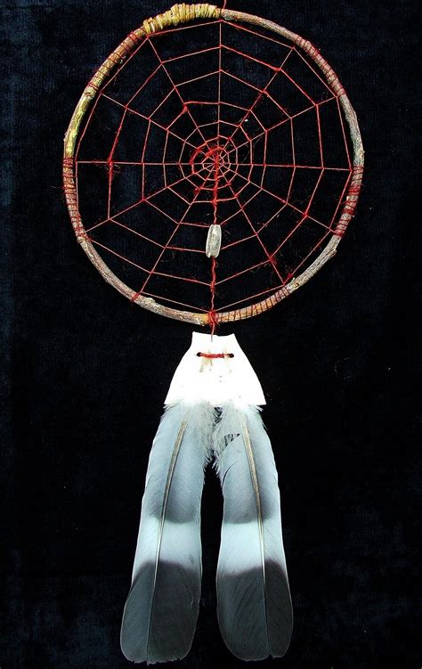 Historic Replica Dreamcatcher Ojibwe Tradition Made To Order Etsy