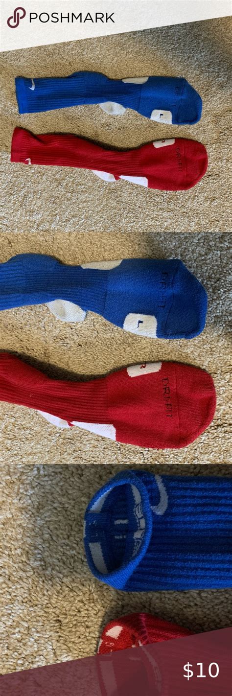 Bluered Nike Elite Sock Pair Nike Elite Socks Nike Elite Red Nike