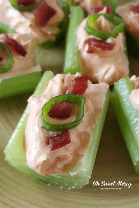Buffalo Celery Bites Thm S Or Fp Low Carb Oh Sweet Mercy