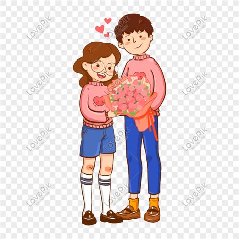 사랑하는 부부 Png 일러스트 무료 다운로드 Lovepik