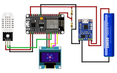 esp8266 monitor its own battery level using iot