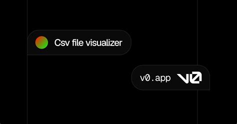 Csv File Visualizer V0 By Vercel