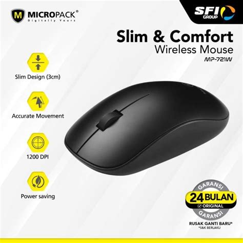 Jual Micropack Speedy Slim Ultra Slim Optical Wireless Mouse Mp 721w Di Seller Megacomp