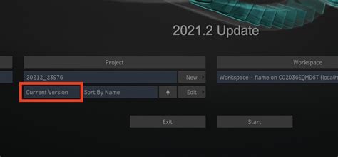 从早期版本创建的项目不会显示在更高版本的flame中