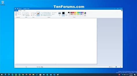How To Reset Paint Default Position And Size In Windows 10 Tutorials