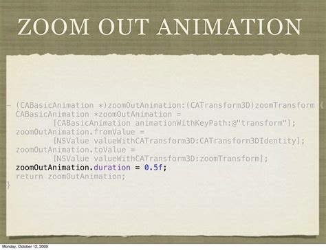 Core Animation Ppt