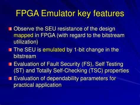 Ppt Emulation Of Seu Effect In Bitstream Of Fpga Powerpoint