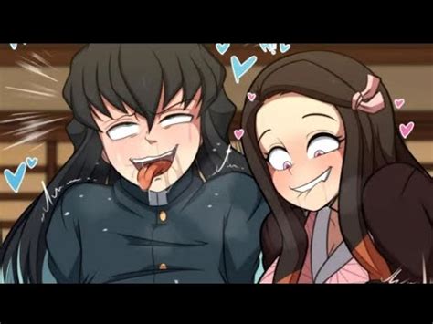 Nezuko Is Also In Awe Of Muichiro Demon Slayer Comic Dub No Buddy
