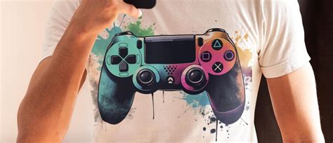 Vibrant Gaming Controller Splatter Art Digital Download For Gamer Wall