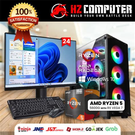 Jual Fullset Pc Gaming Amd Ryzen G Ram Gb Ssd Gb Nvme Kota Bandung Hz