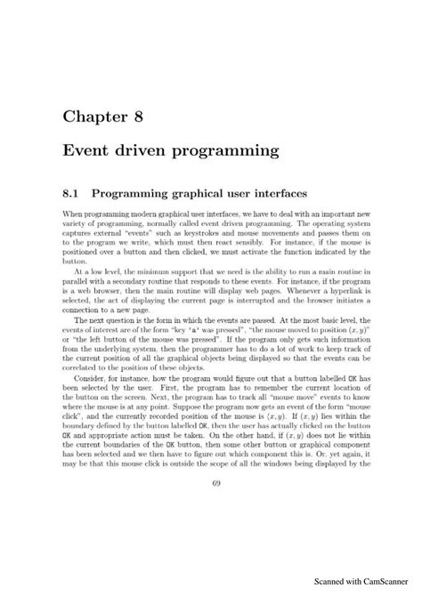 Solution What Are Event Driven Programming Studypool