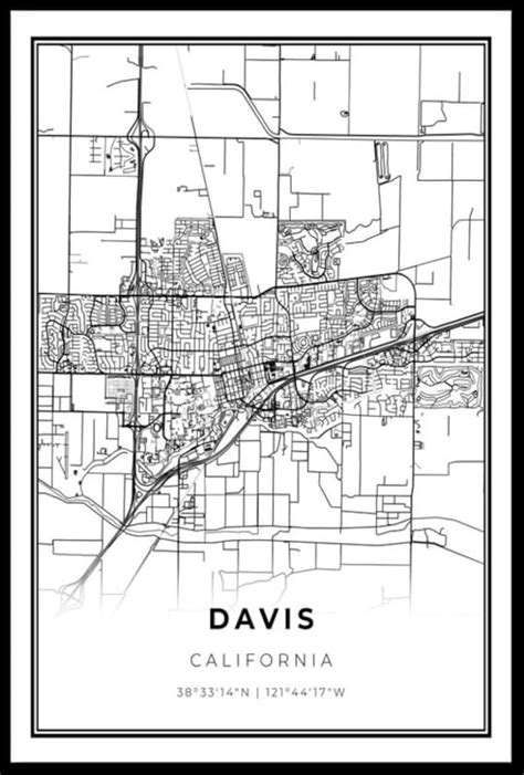 City Of Davis Map