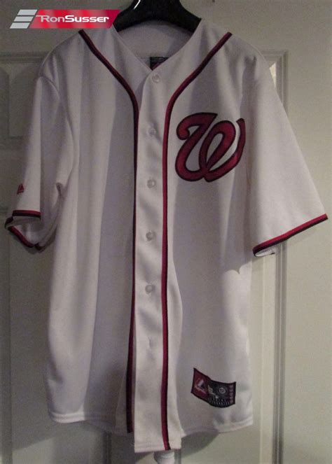 Mlb Washington Nationals Nats Bryce Harper 34 Jersey Size Adult Large
