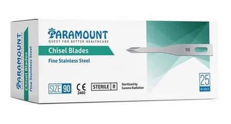 Stainless Steel Chisel Blade At ₹ 1000pack In Mumbai Id 2853881121462