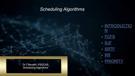Scheduling Algorithms Examplespptx