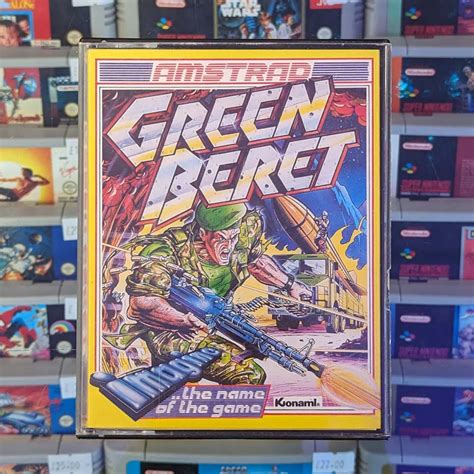 Green Beret Amstrad Cassette Double Buy At Retro Sect
