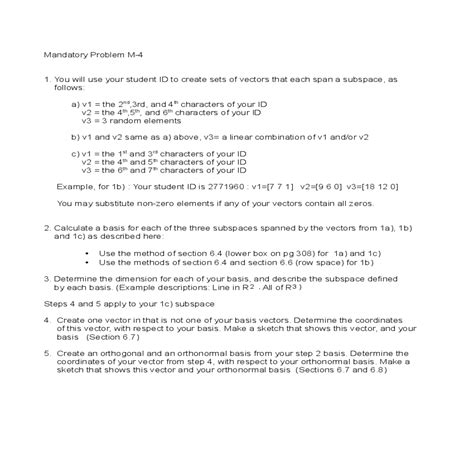 create orthogonal and orthonormal basis from your step basis