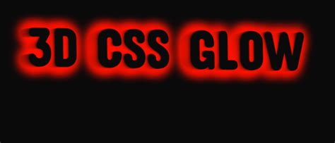 25 Css Glow Effects