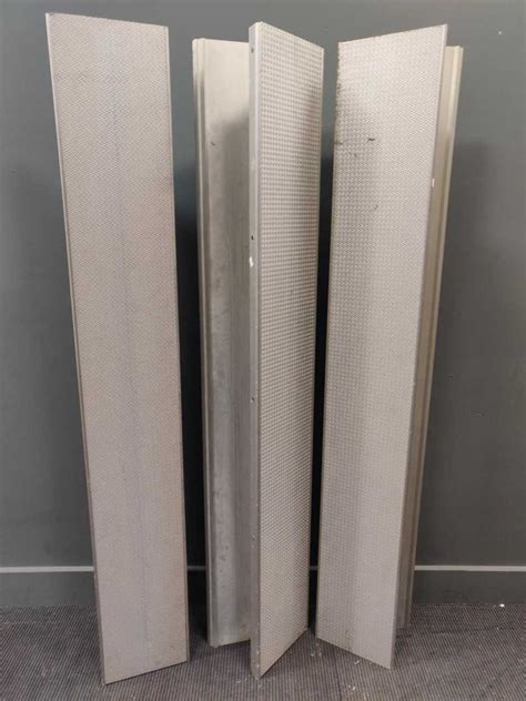 Lot 405 Three Aluminium Step Treads Ex Lloyds Of