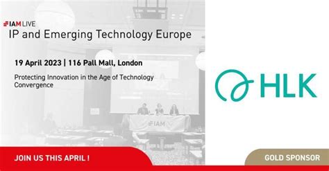 Patworld Ip Search On Linkedin Join Me At Iam Live Ip And Emerging Technology Europe