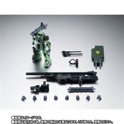 Robot Spirits Side Ms Mobile Suit Gundam Phantom Bullets Ms 06f Zaku Ii Gunner Limited