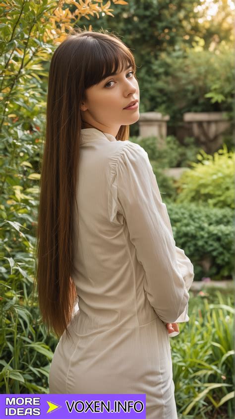 21 Straight Hair With Bangs Undercut And Textured Styles For Modern Looks