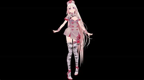 Mmd Model Download Tda Nurse Ia By K Manoc1 On Deviantart