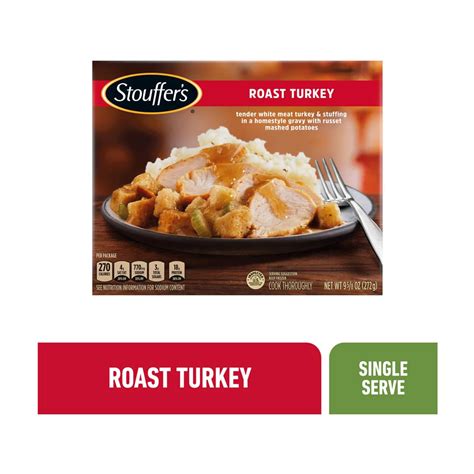 Buy Stouffers Roast Turkey Frozen Meal 9625 Oz From Dollar General