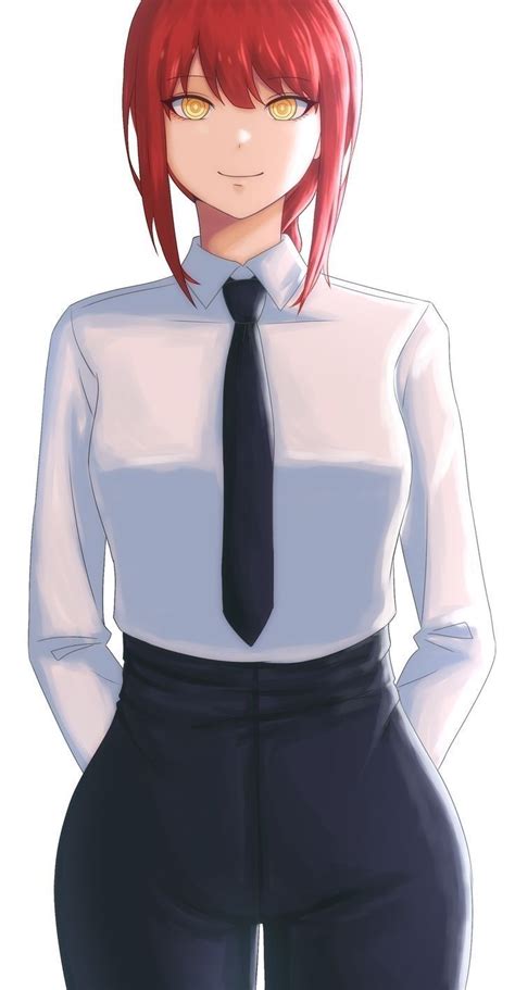 Makima Personagens Manga Base De Desenho