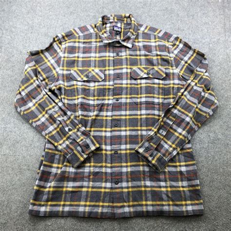 Patagonia Shirts Patagonia Shirt Mens Xl Plaid Flannel Button Up