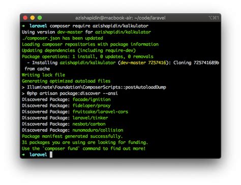 Membuat Package Laravel Sendiri Dan Publish Ke Packagist Azis Hapidin