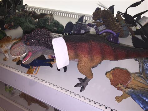 [fluff] surprisingly accurate feathered t rex toy found at the store i was tempted to buy