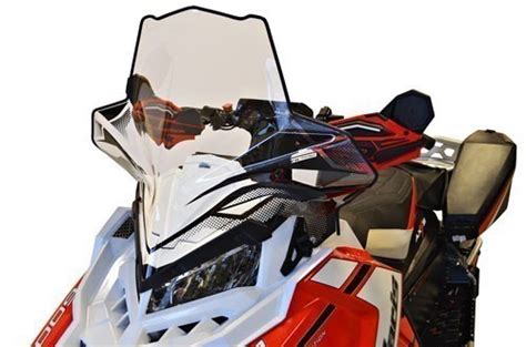 Powermadd Axys Polaris Axys Cobra Tall Height Windshield Clear W